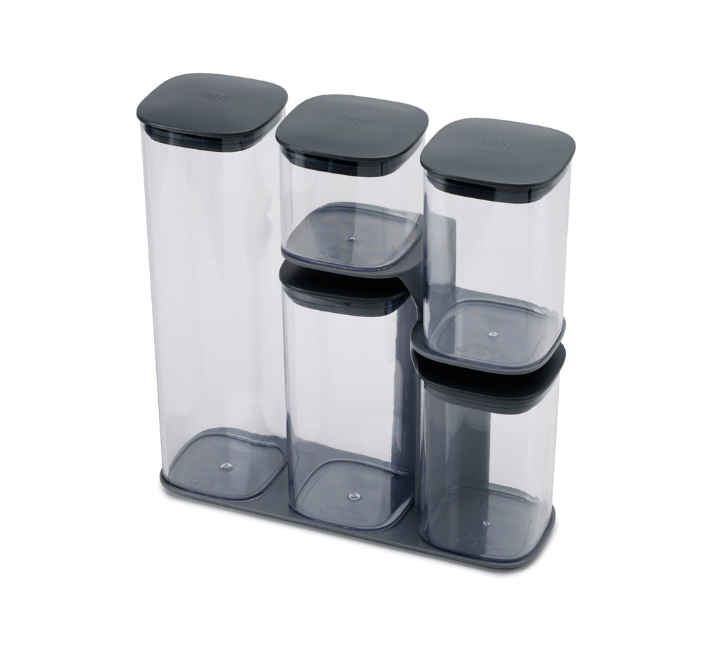 Joseph Joseph Podium Storage Jar Set 5-piece with Stand – Chef & Chef